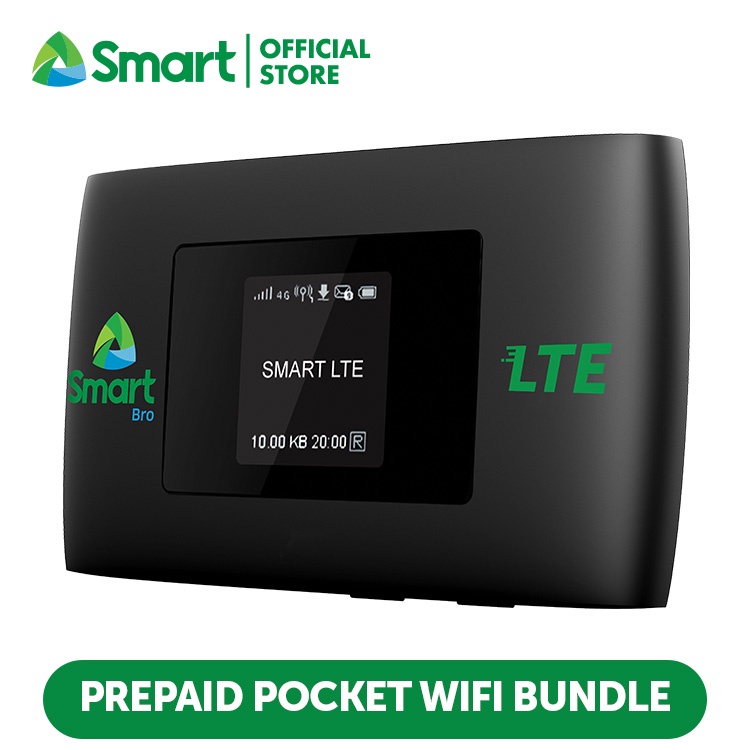 SMART Bro Prepaid LTE Pocket WiFi (ZTE-920US) | Shopee Philippines
