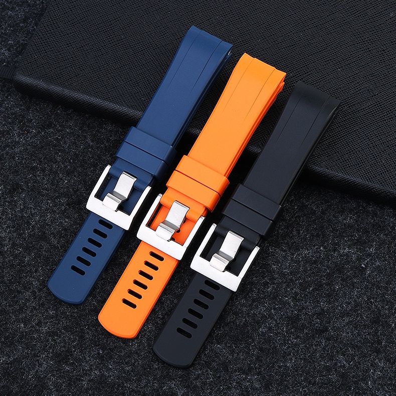 Rubber Watch Strap for Seiko PROSPEX Series Seiko SRPE99K1/SRP777J1 ...