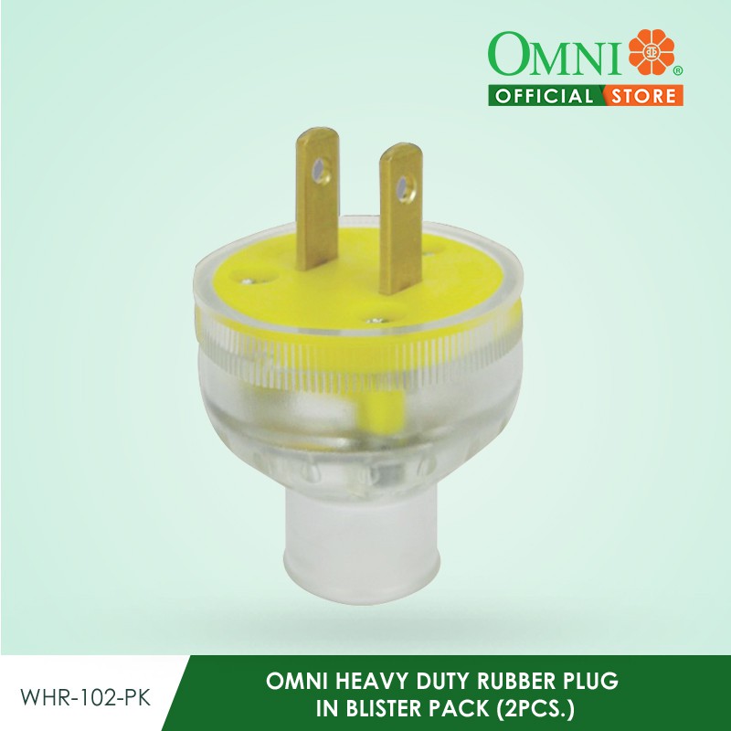 OMNI Heavy Duty Rubber Plug in Blister Pack (2Pcs.) - WHR-102-PK ...