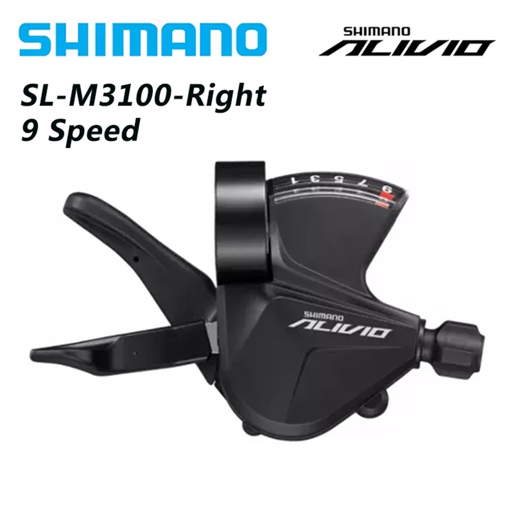 SHIMANO ALIVIO M3100 9V Groupset M3100 9 speed Shifter REAR DERAILLEUR SGS SHADOW for MTB bike ...