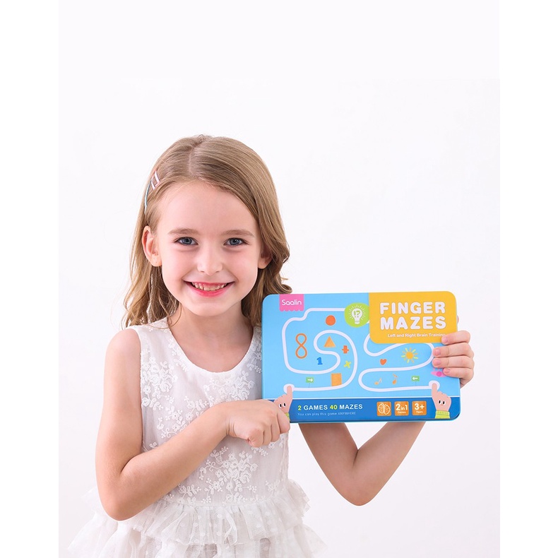 Saalin Finger Mazes Left And Right Brain Puzzle educational toys ...
