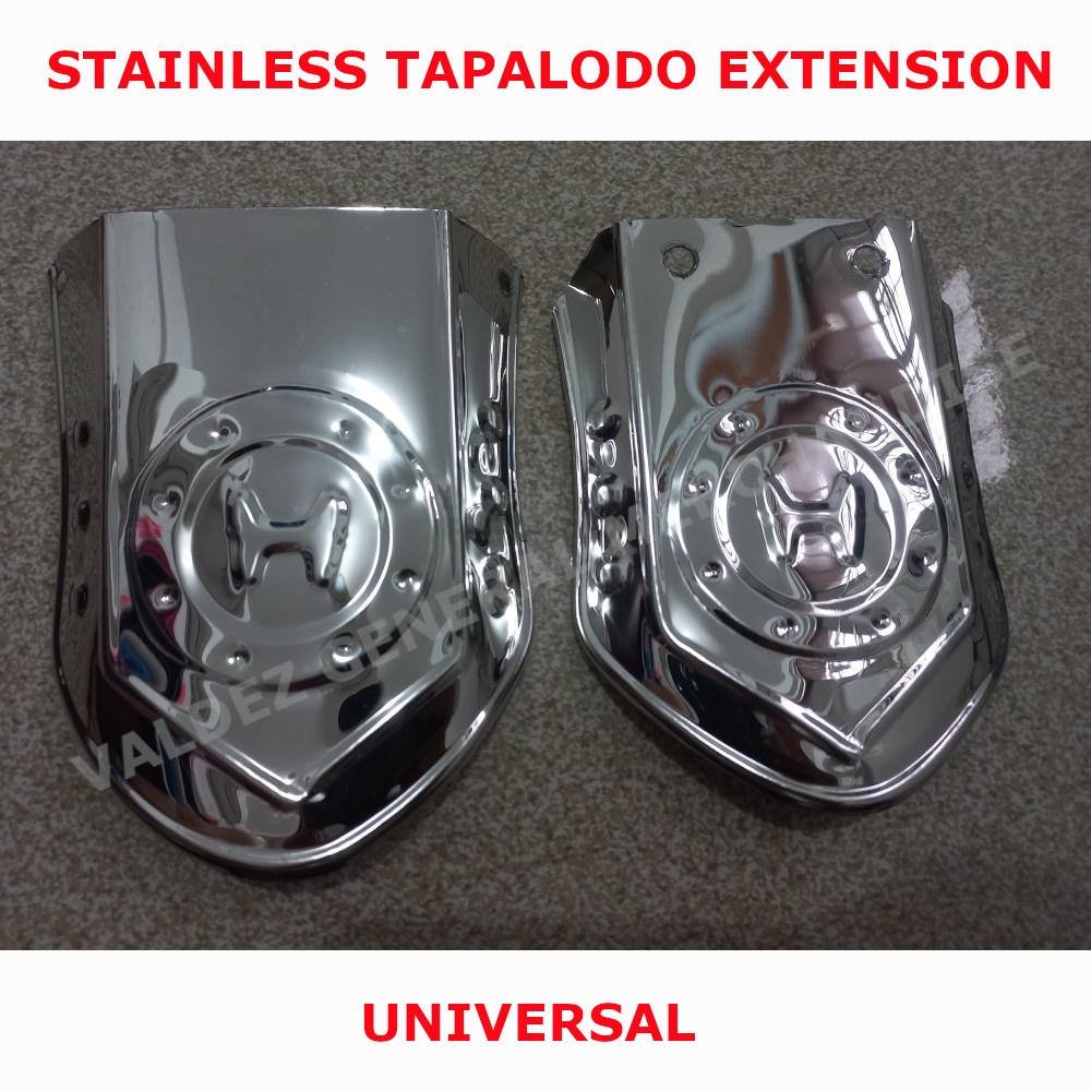 H ROUND , SET FLAT STYLE NEW, Tapalodo Front & Rear Extension, Mudguard ...