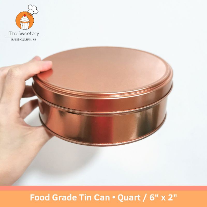 Food Grade Tin Can - Quart 6"x2" | Shopee Philippines