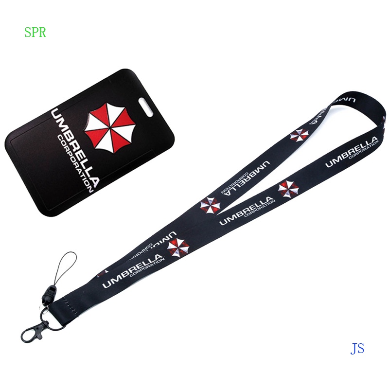 SPR Resident Evil ID Badge Case Protector + Neck Lanyard For Cell ...