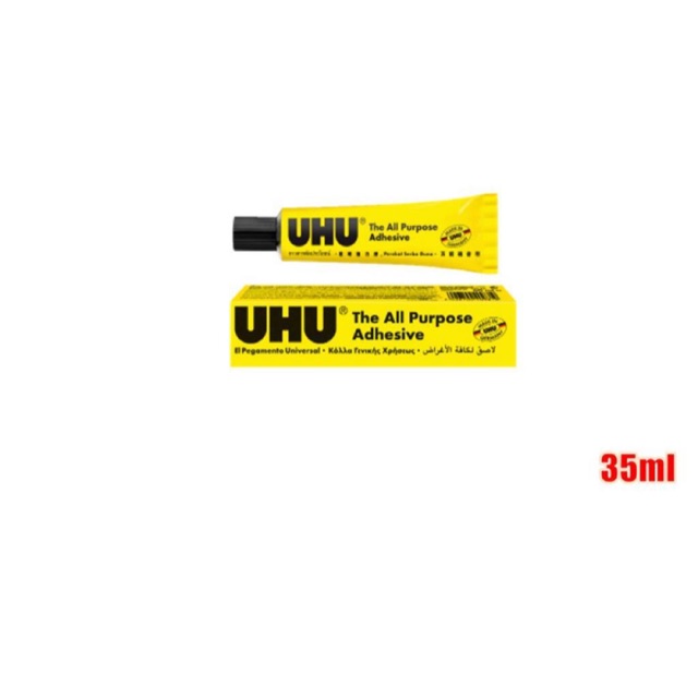 UHU 35ml ~ The All Purpose Adhesive Glue 35ml | Shopee Philippines