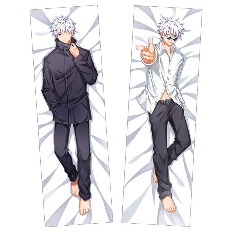 60*180CM Anime Gojo Satoru Pillow Case Cool Boys Jujutsu Kaisen Cosplay ...