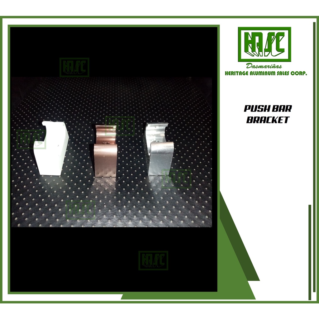 Aluminum Push Bar Bracket (ED101 BB)for Swing Door [HASC] | Shopee ...