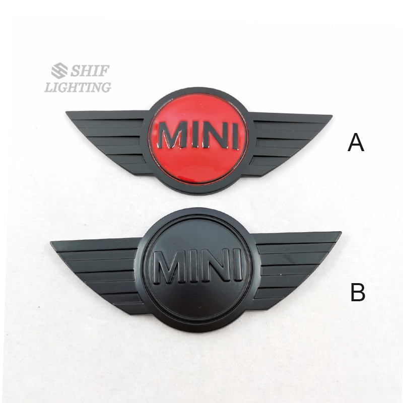 1 x Metal MINI Wings Logo Car Front Trunk Emblem Badge Sticker Decal ...