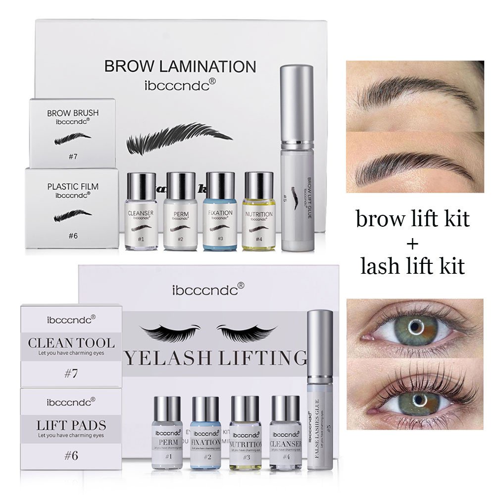 Professional Lash And Brow Lamination Kit Supplies With Brush Eyebrow Lifting Perming Cream Brow ...