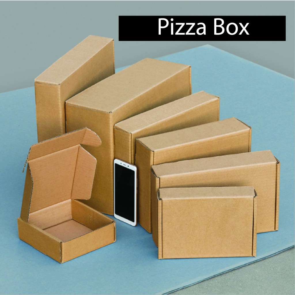 PK Pizza Box Kotak Packaging Product Packing 纸箱 Ready Stock Pack King ...