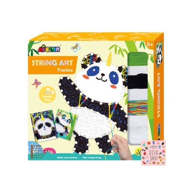 Avenir STRING ART PANDAS | Shopee Philippines