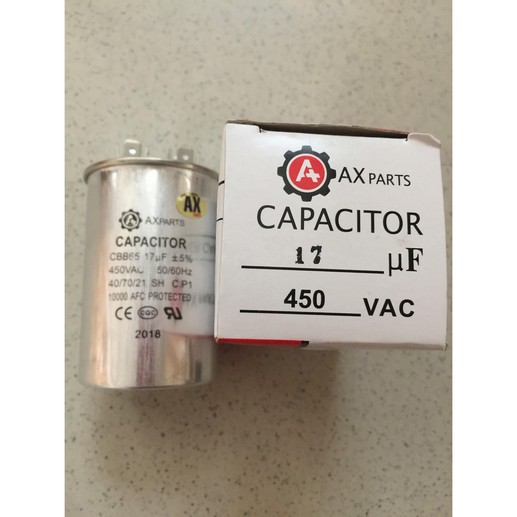 Aircon SINGLE capacitor 10uf until 70uf CBB65 450v | Shopee Philippines