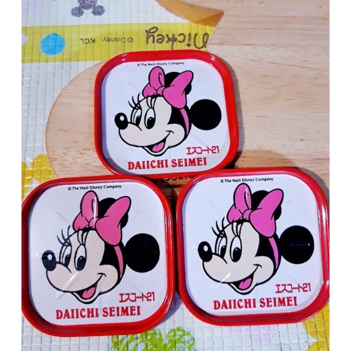 Minnie Mouse Tin Can Coaster Set DISNEY | Shopee Philippines