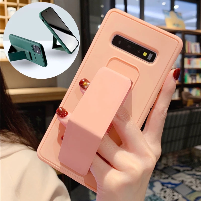 Samsung S10 Plus S10E Note10 Plus Case with Mangetic Holder Foldable ...