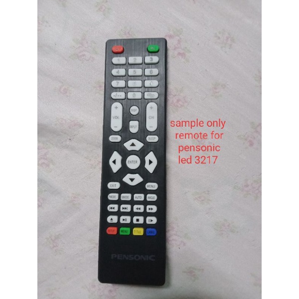 pensonic led tv remote,(universal)100% na gagana sa tv mo | Shopee ...
