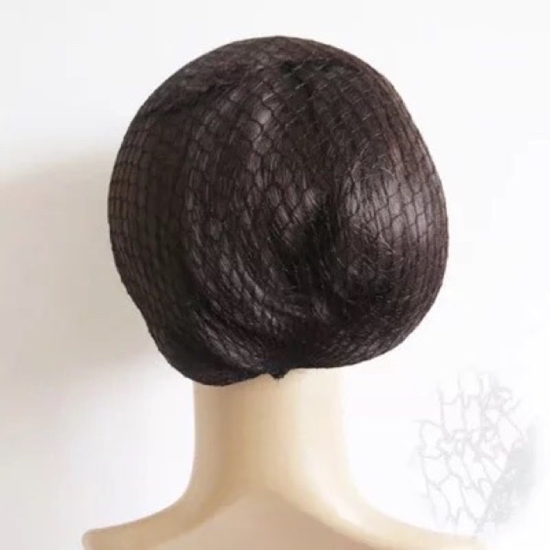 Weaving Cap Stretchable Elastic Snood Wig Cap Hair Net Black Hairnet ...