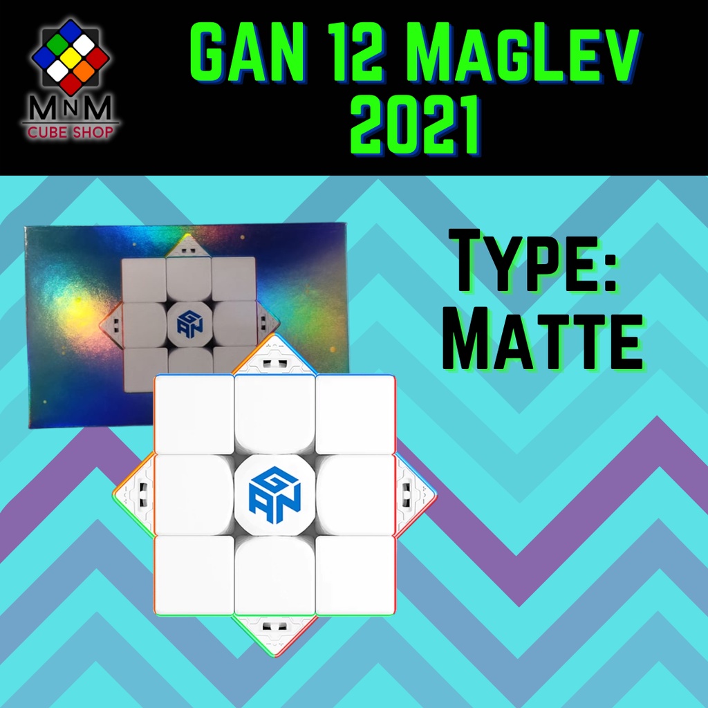 GAN 12 13 MAGLEV Rubiks Cube Magnetic Levitation Matte , Leap , UV ...