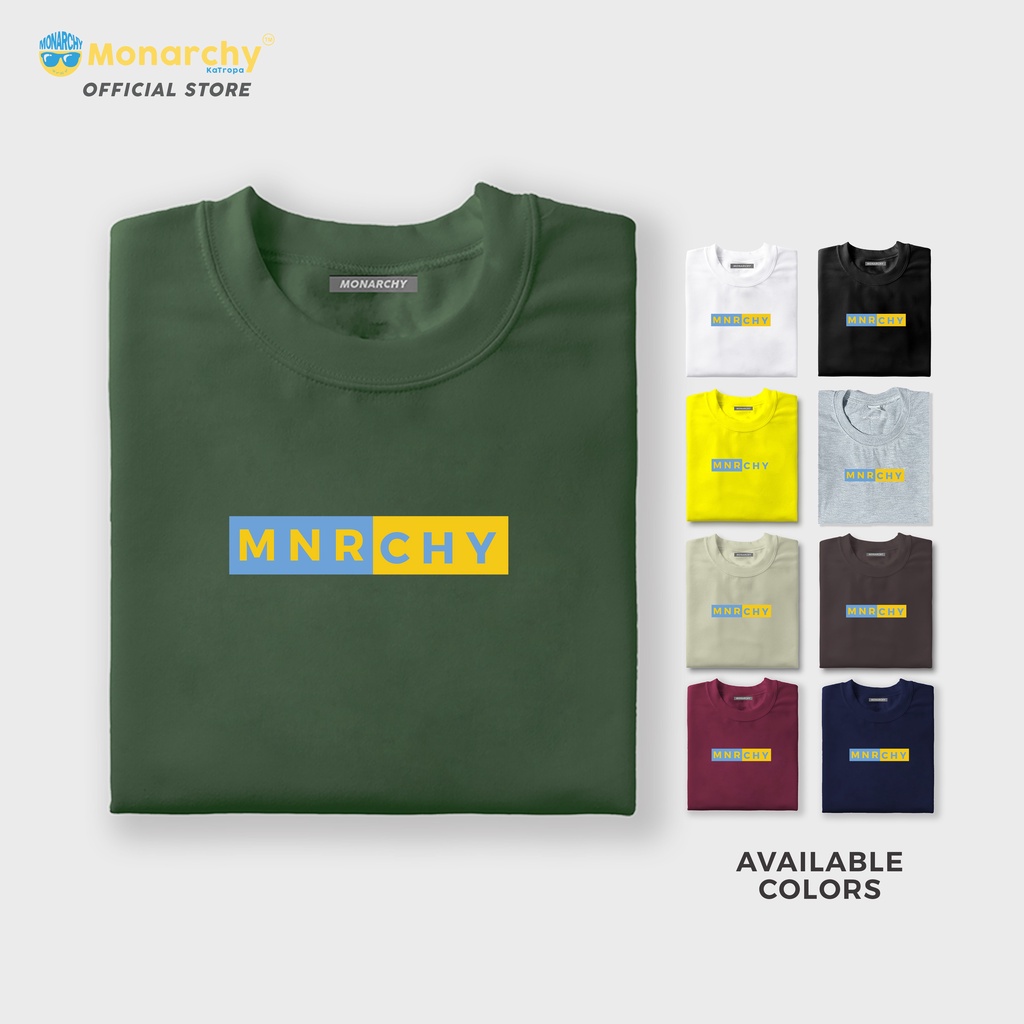 Monarchy Official Logo Tee Vol.2 In Mnr Chy T-Shirt Shirts For Men And ...
