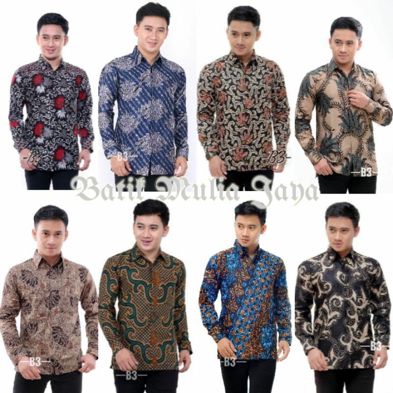 Batik Shirt FORMAL BATIK Shirt Exclusive BATIK Shirt Cool Uniform BATIK ...