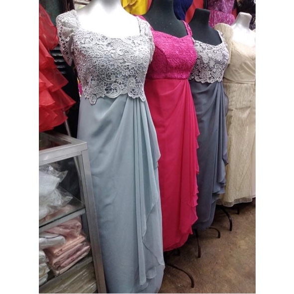 Mother Dress (Mother of the bride, sponsor's gown, Ninang dress ...