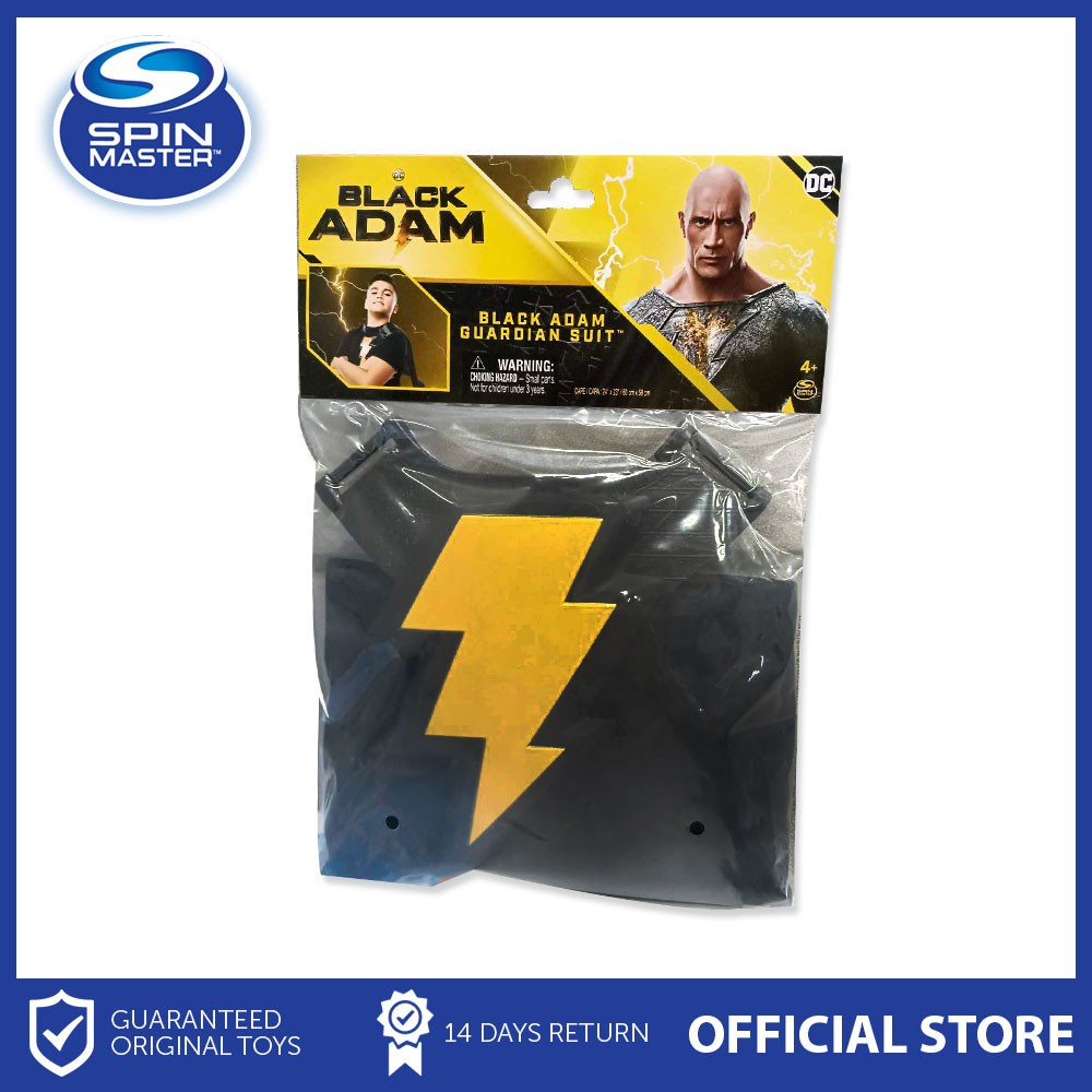 Spin Master DC Black Adam Cape & Chest Plate Roleplay Toys For Boys ...