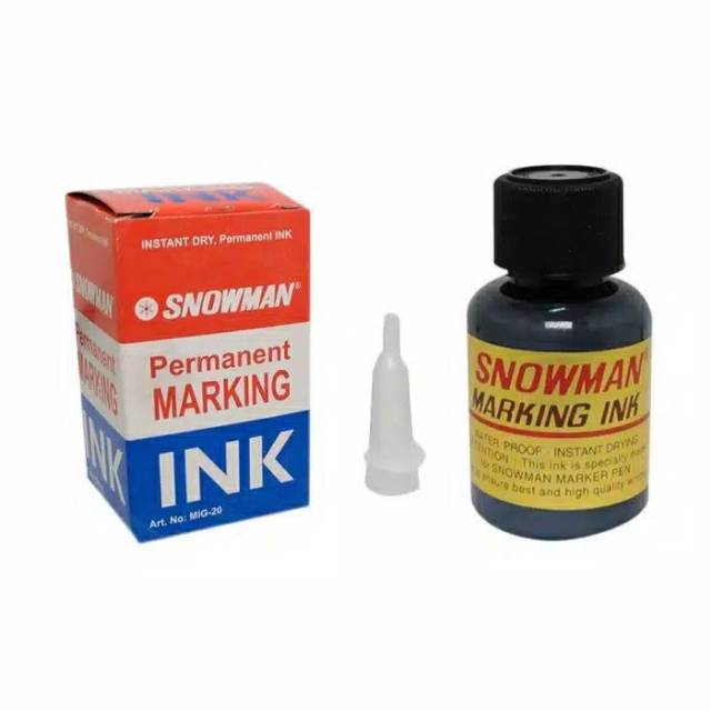 Snowman Marking Ink Permanent Ink | Shopee Philippines