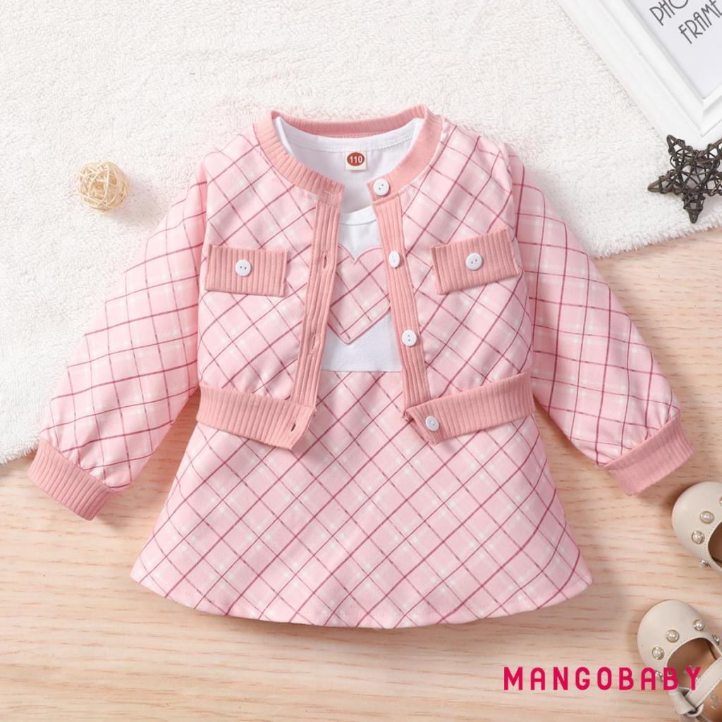 MG-Baby Floral Coat, Dress Suit, Sleeveless Round Neck High Waist A ...