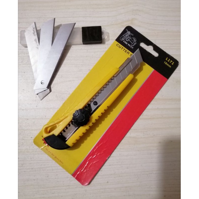 Cutter Set L171 18mm Classic Adjustable Lock | Shopee Philippines