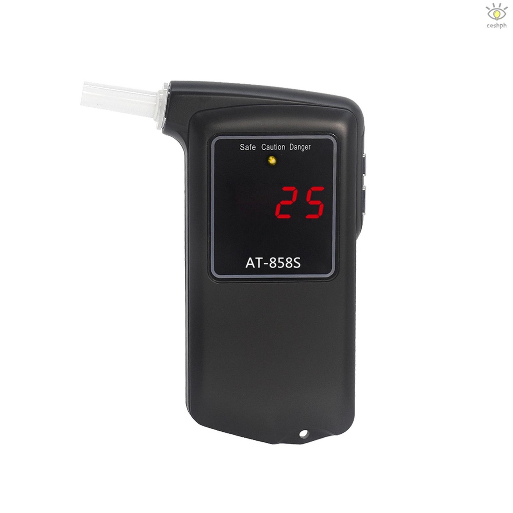 Professional Breathalyzer Portable Digital Breath Alcohol Tester ...