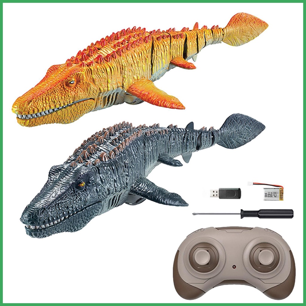 Water Mosasaurus Toy Pool Toys for Boys Remote Control Simulation ...