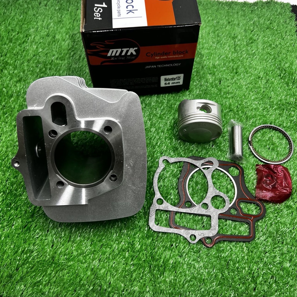 cylinder block set for motorstar 125 motorstar125 standard size 54mm ...