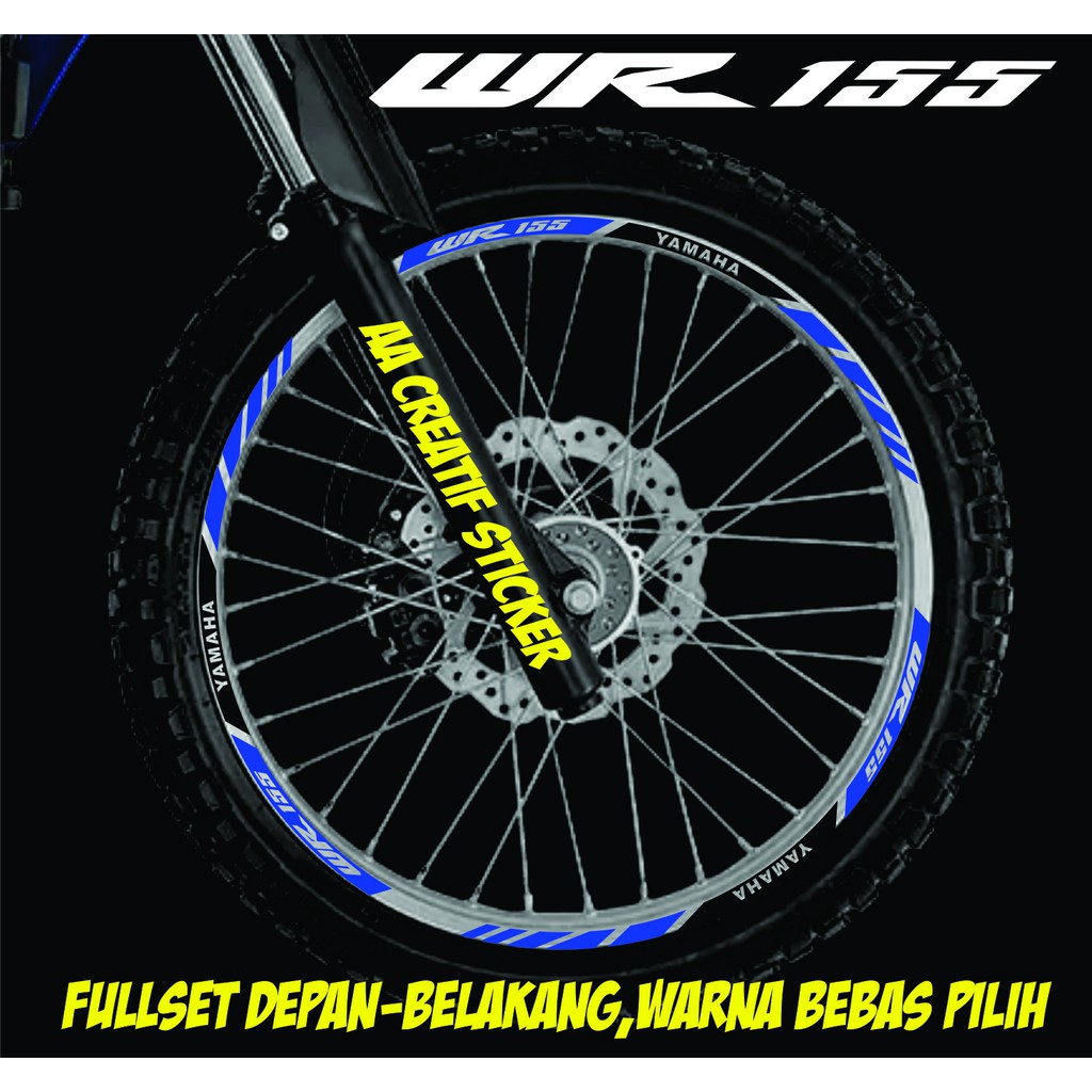 Yamaha WR 155 VELK STICKER STICKER | Shopee Philippines