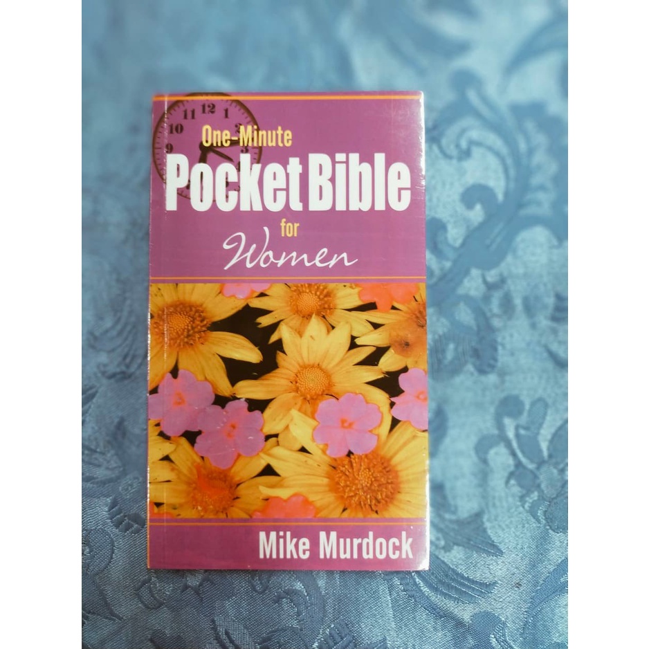 PCBS ONE-MINUTE POCKET BIBLE FOR WOMEN/MEN | Shopee Philippines