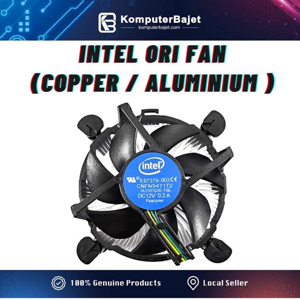 Intel Fan LGA 775 1150 1151 1155 1156 Copper Aluminum Socket Heatsink ...