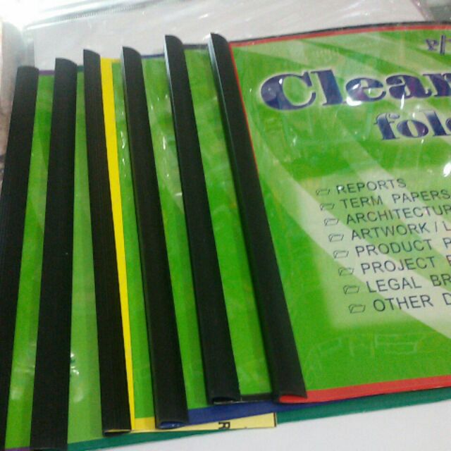 Clear folder short and long (10 PC's per order) | Shopee Philippines