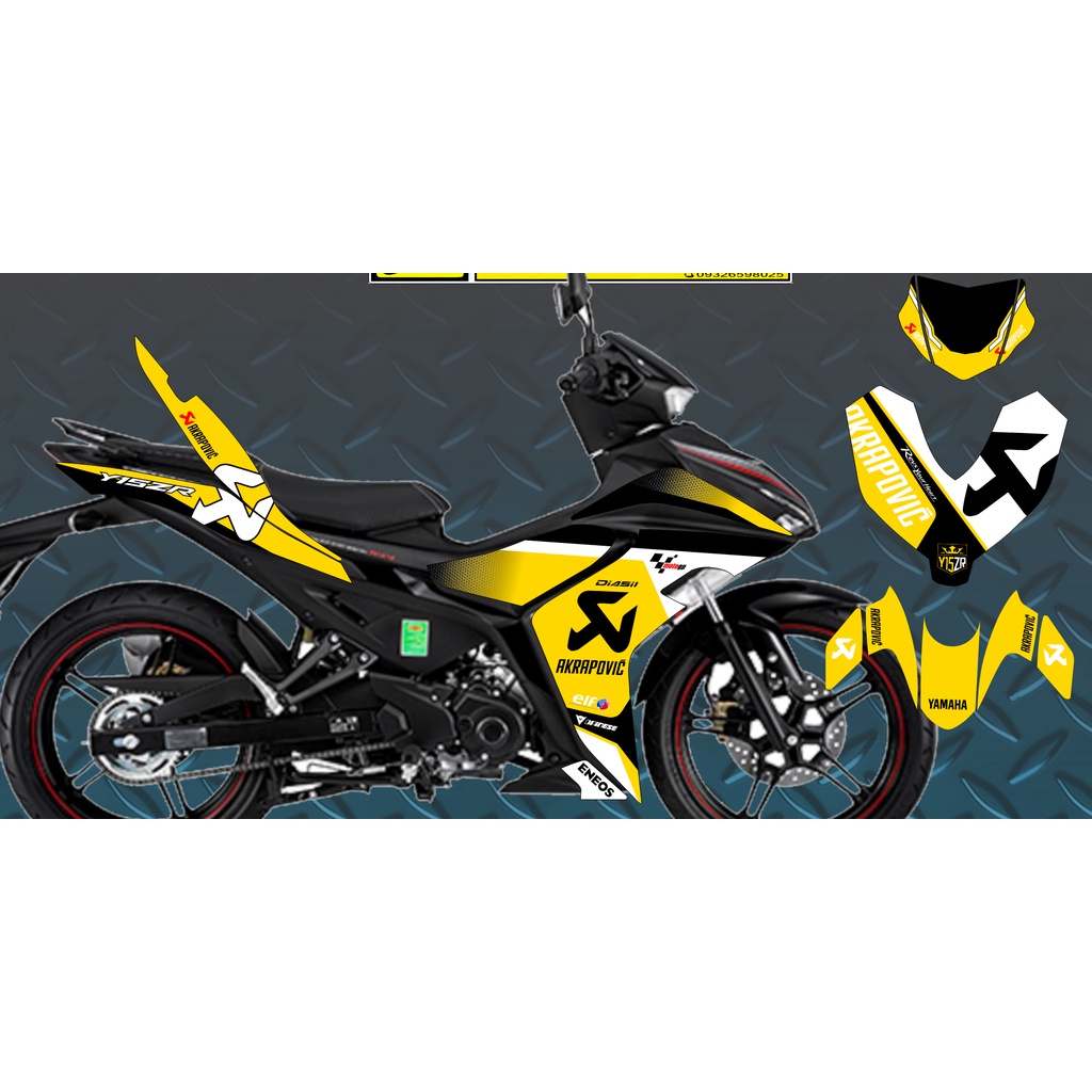 Sniper 155 Decals Laminated | Shopee Philippines