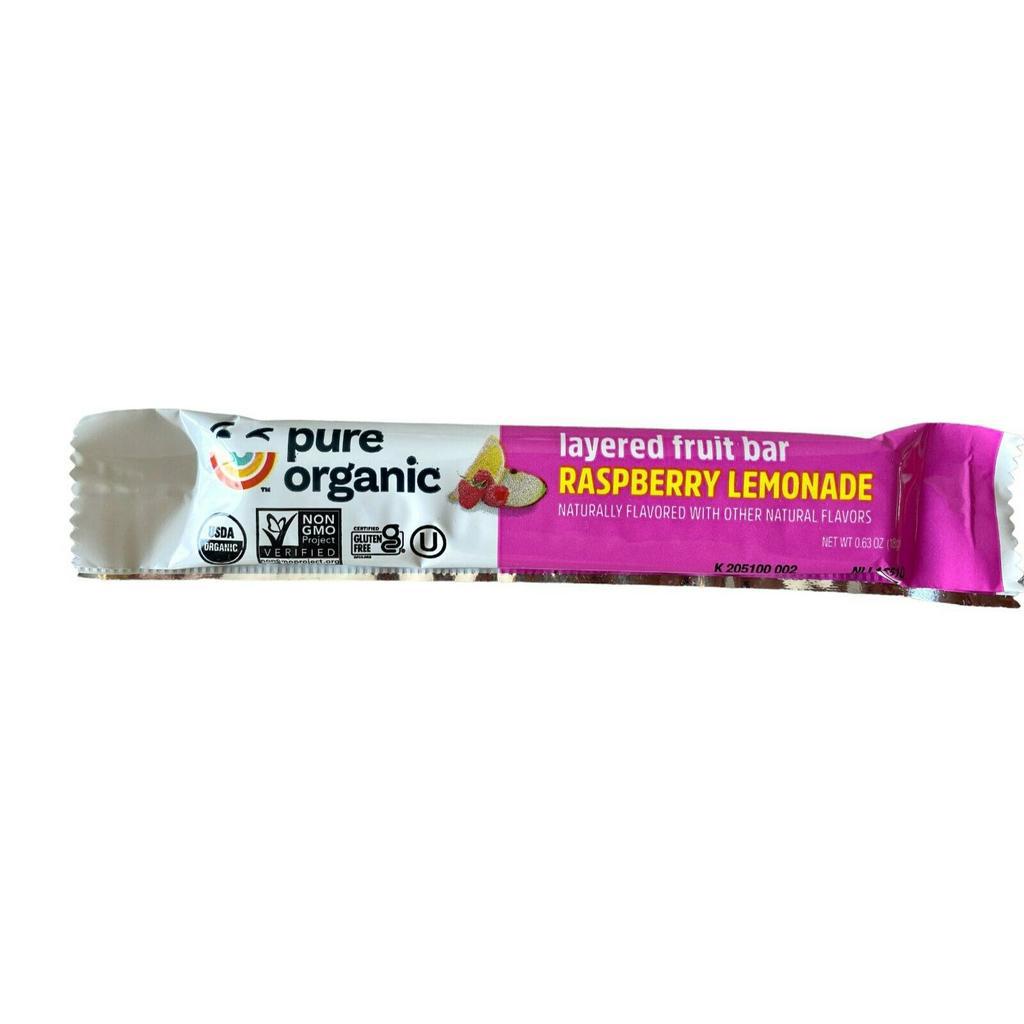 Pure Organic Layered Fruit Bars Chewy Snacks From Real Sticks USA ...