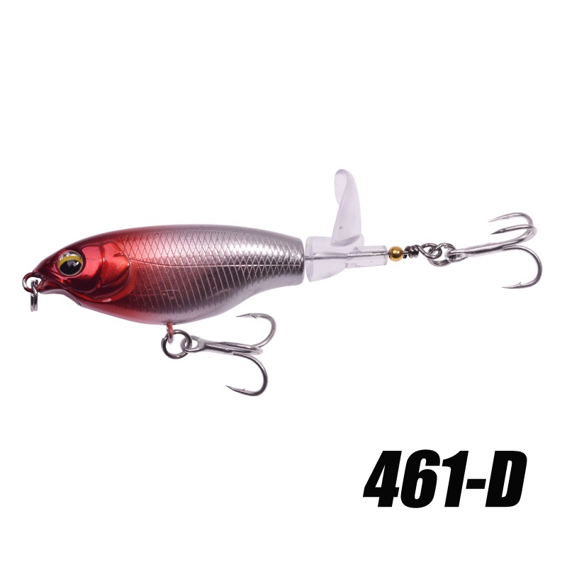 Whopper Popper Fishing Lure Topwater Pencil Artificial Hard Bait Bass ...