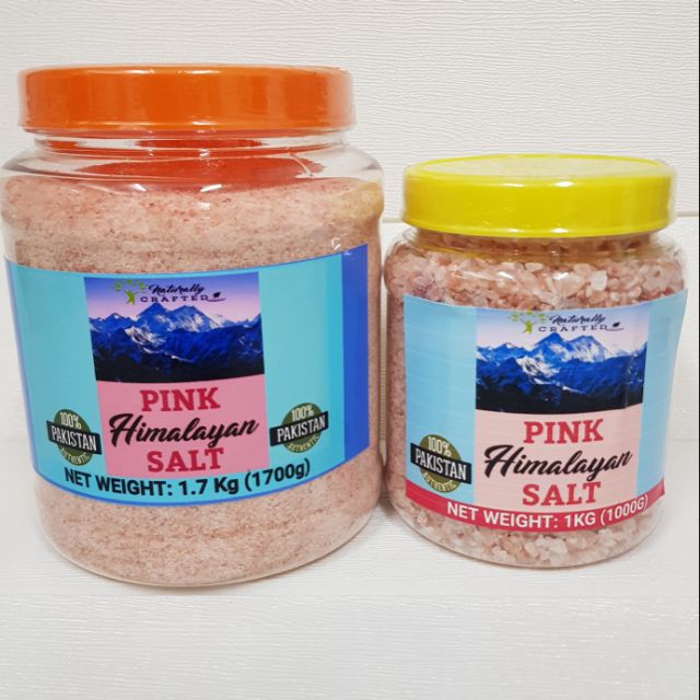 PAKISTAN HIMALAYAN PINK COOKING EDIBLE SALT USFDA APPROVED | Shopee ...