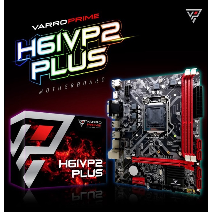 Gaming MOTHERBOARD H61 VP2 PLUS VARRO SUPPORT NVME Official | Shopee ...