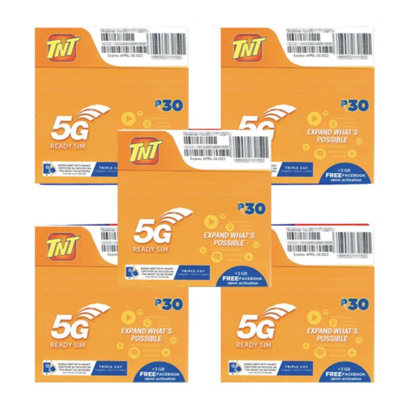 Upgraded 5G Talk'n Text Sim Card TRI-CUT 3GB FREE 2025 expiration date ...