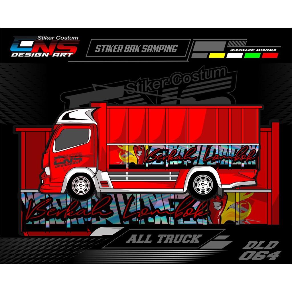 Canter Truck Sticker Sticker Canter Dump Ragasa Giga Elf Truck Side ...