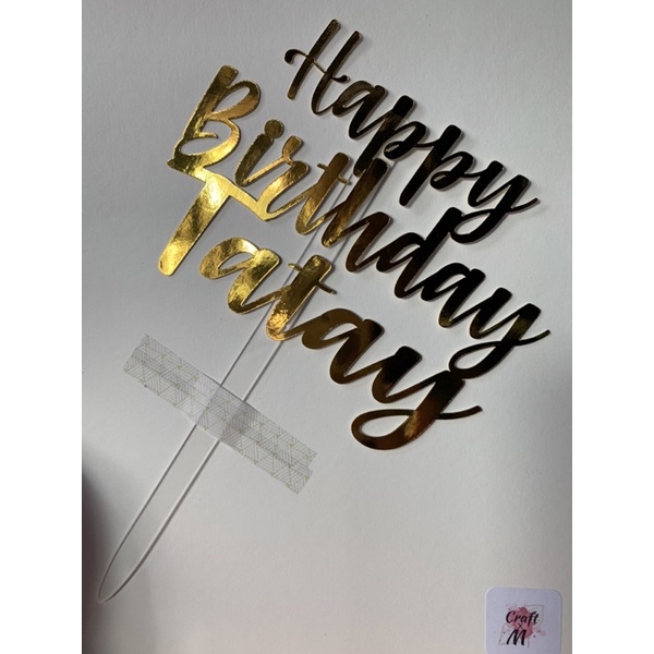 Customized Cake Topper | Shopee Philippines