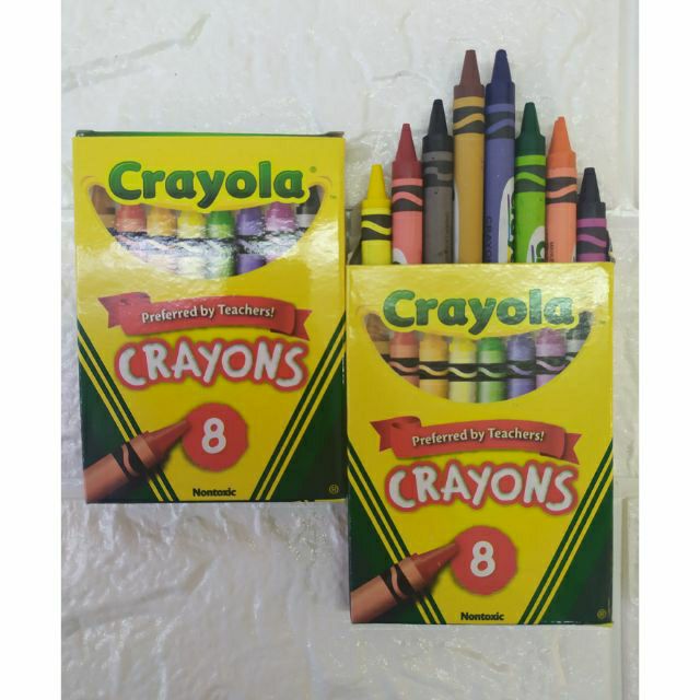 8Colors Original CRAYOLA CRAYONS | Shopee Philippines