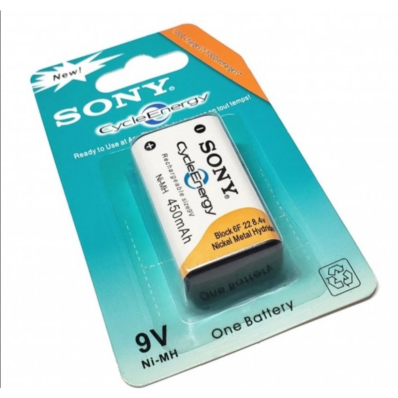 SONY RECHARGEABLE 9V BATTERY | Shopee Philippines