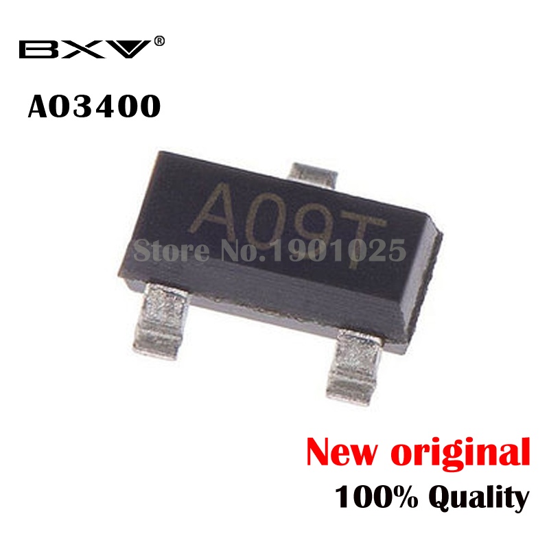 100PCS AO3400A SOT-23 AO3400 SOT23 A09T SOT MOS new and original | Shopee Philippines