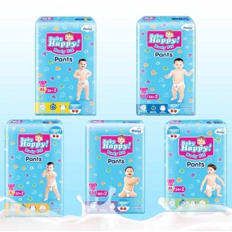 Baby HAPPY PANTS Or MAMY POKO PANTS Unit SIZE M Diaper TRAVELER ...