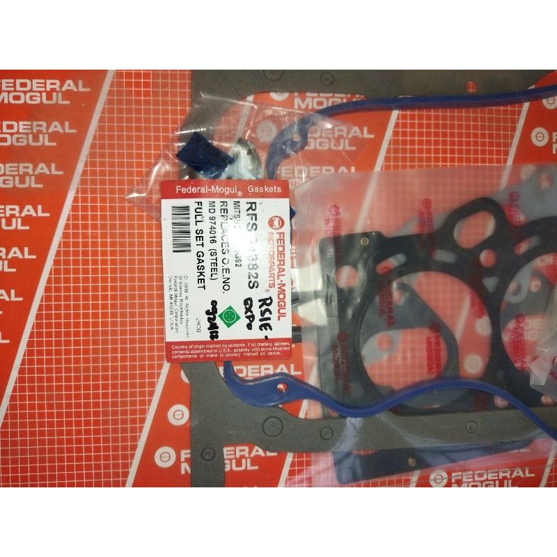 Overhauling Gasket Made In USA Mitsubishi 4G92 Lancer 1.6 (1998-2004 ...