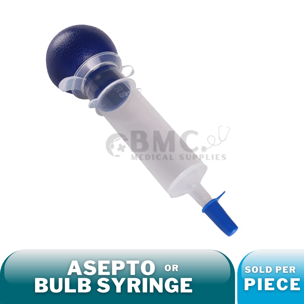 Asepto Syringe 60ml / Bulb Irrigation | Shopee Philippines