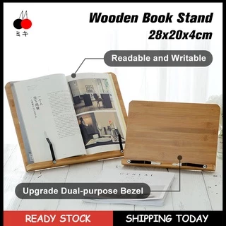 wooden book stand - Best Prices and Online Promos - May 2025 | Shopee ...
